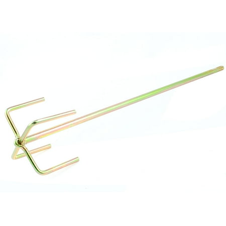 Square Shaft Plaster Paint Mixer Mixing Paddle Whisk Stirer 20 ...
