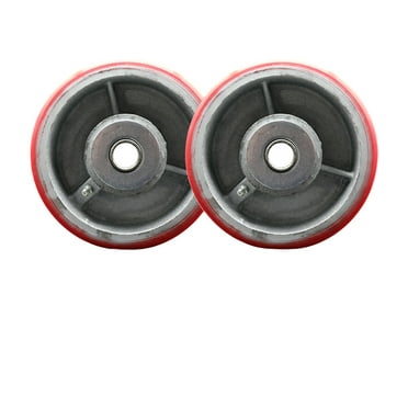 "(2 Pack) 8"" ISO Shipping Container Caster Wheels, 6600 lbs WLL per ...