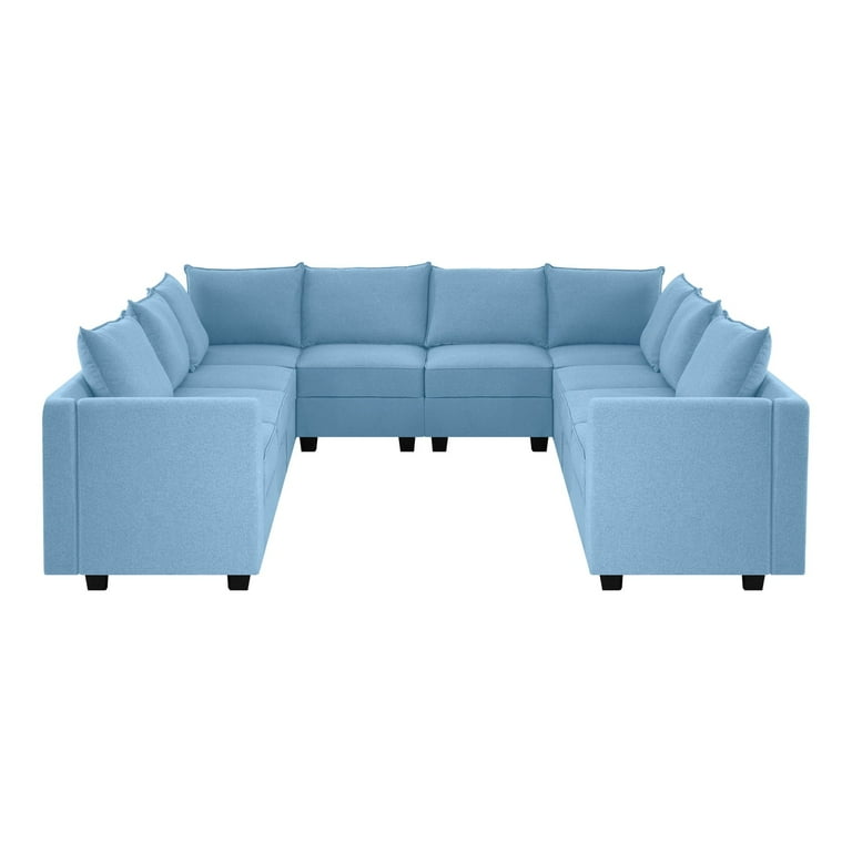 Robins egg blue couch store