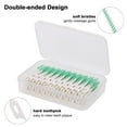 Radirus Toothpick, 160pcs Double-ended Soft Silicone Tooth Picks, Floss ...
