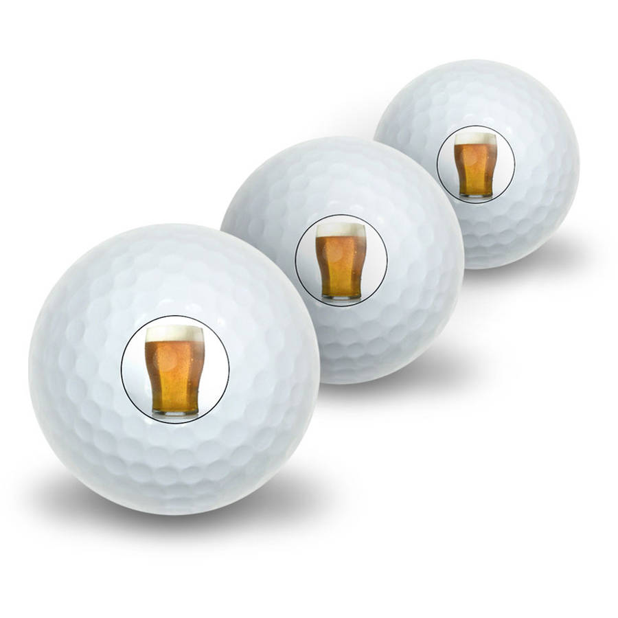 Glass of Beer Novelty Golf Balls, 3pk - Walmart.com