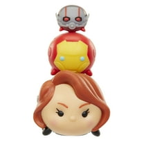 Marvel Tsum Tsum 3-Pack Figures - Iron Man/Vision/Hulk (Grey) - Walmart.com