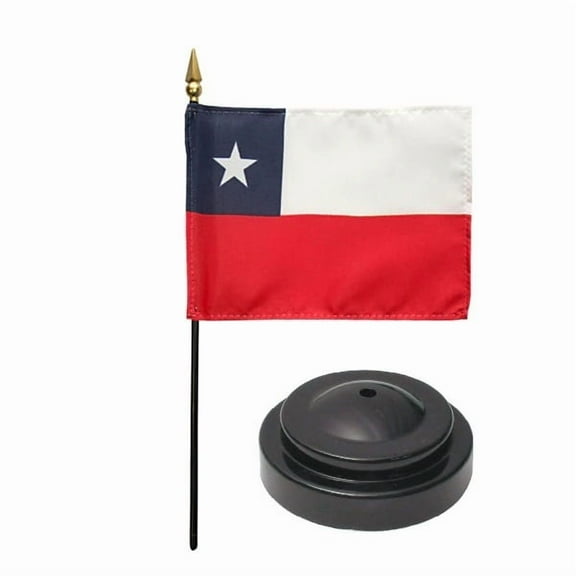 Bangladesh Desk Flag Set; Two 4x6 inch American Made Table Flags with ...