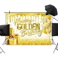 Birthday Backdrop for Girls Women Diamonds Modern Happy Birthday ...