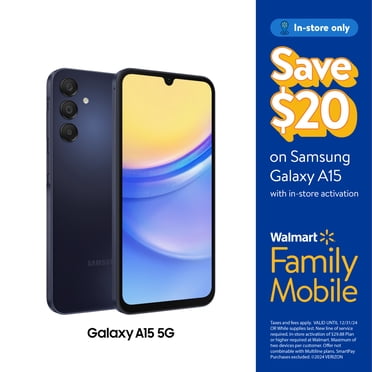 Boost Mobile, Samsung A32 5G, Prepaid Black Smartphone - Walmart.com