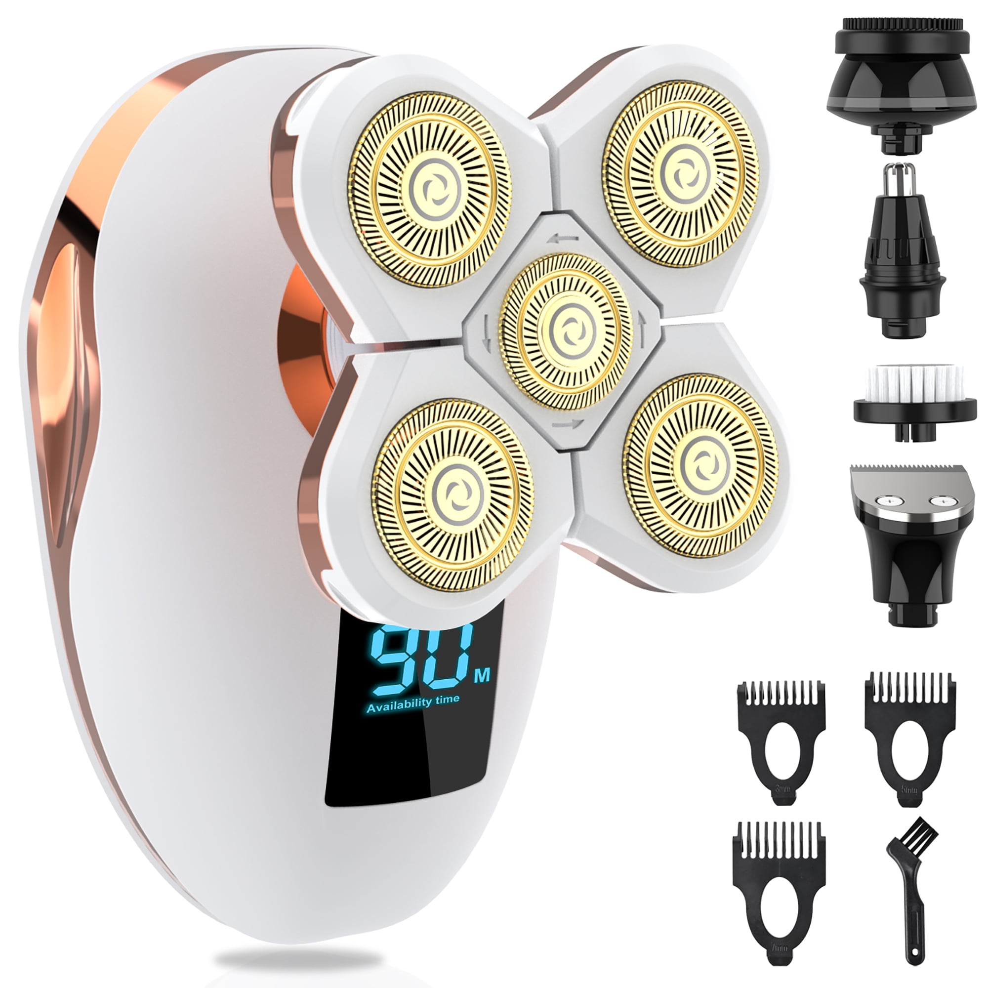 CLEVER BRIGHT Electric Razors for Women with LED Display Power Prompt ...
