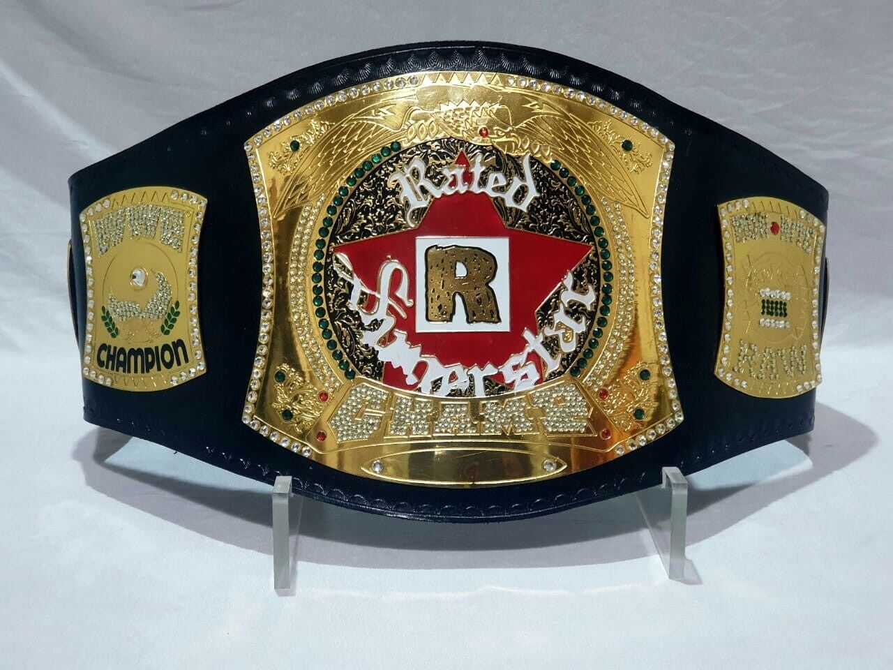 WWE EDGE SPINNER Heavy Weight Wrestling Champion Title Belt (Replica ...