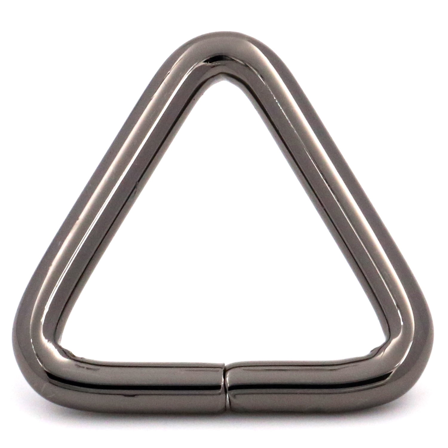 Fenggtonqii 1'' Metal Triangle Ring Buckle Connectors Non Welded Round ...