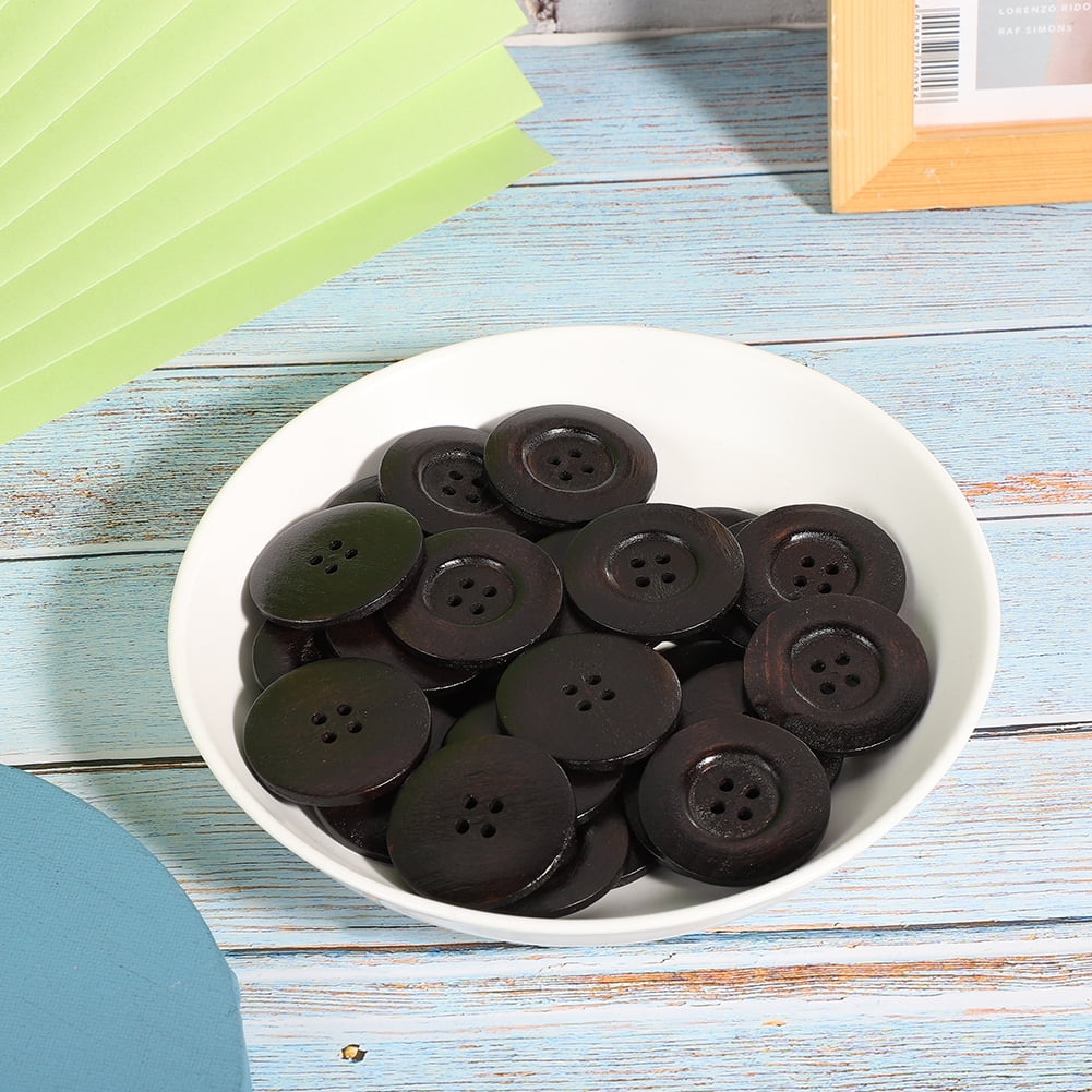 Click here for Estink Round Wood Sewing Buttons  30pcs 40mm Coat... prices