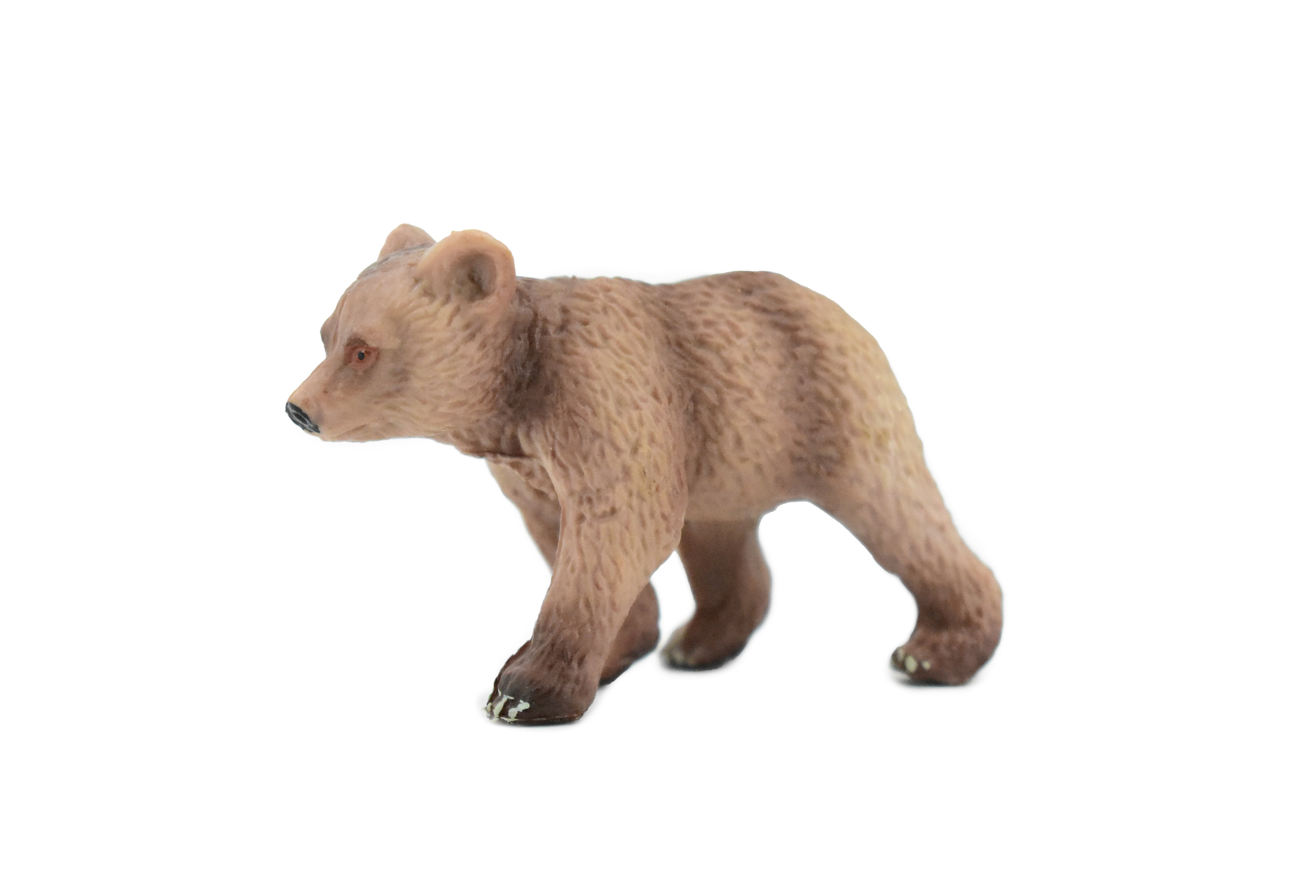 Bear, Brown Bear, Grizzly, Cub, Baby, Rubber Animal, Hand Painted ...