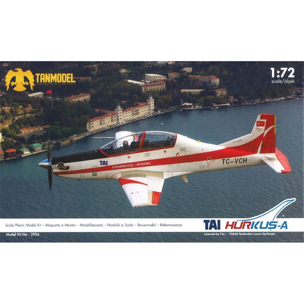 1/72 Tai Hurkus-A 2-Seater Low-Wing Experimental Turboprop Aircraft ...