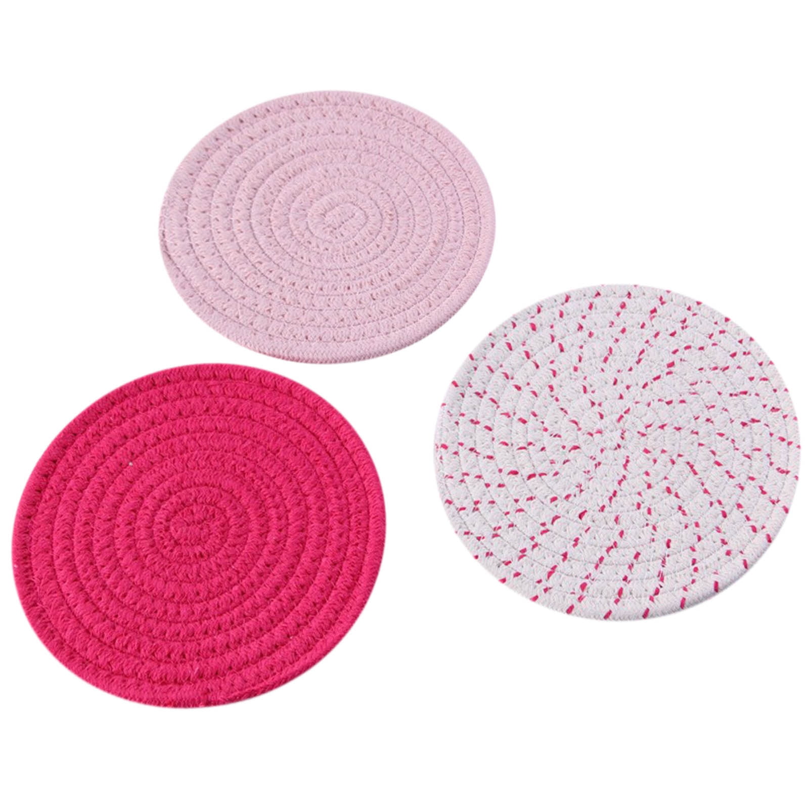 Click here for Unbranded Potholders Set Trivets Set Cotton Thread... prices