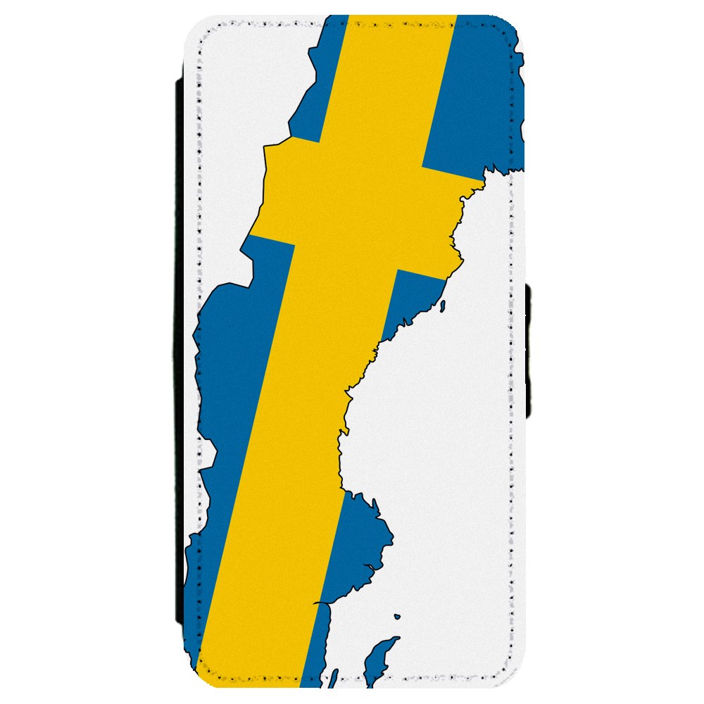 Image Of Country Flag Illustration of Sweden Samsung Galaxy S6 Leather ...