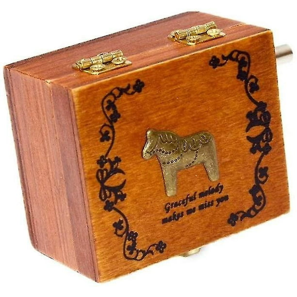 Retro Manual Music Box With Horse Design - Walmart.ca