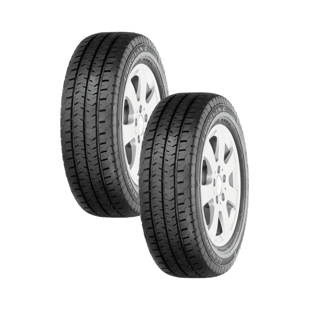 Paquete de 2 llantas 195R15C 106/104R modelo EUROVAN 2 8PR marca ...