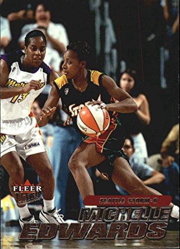 2001 Ultra WNBA #71 Michelle Edwards WNBA Basketball Trading Card ...