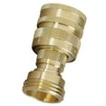 Nelson Brass Male and Female Quick Connector 2pc Set - Walmart.com
