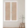 Beige Window Privacy Film Country Vintage Farmhouse Minimalist Classic ...