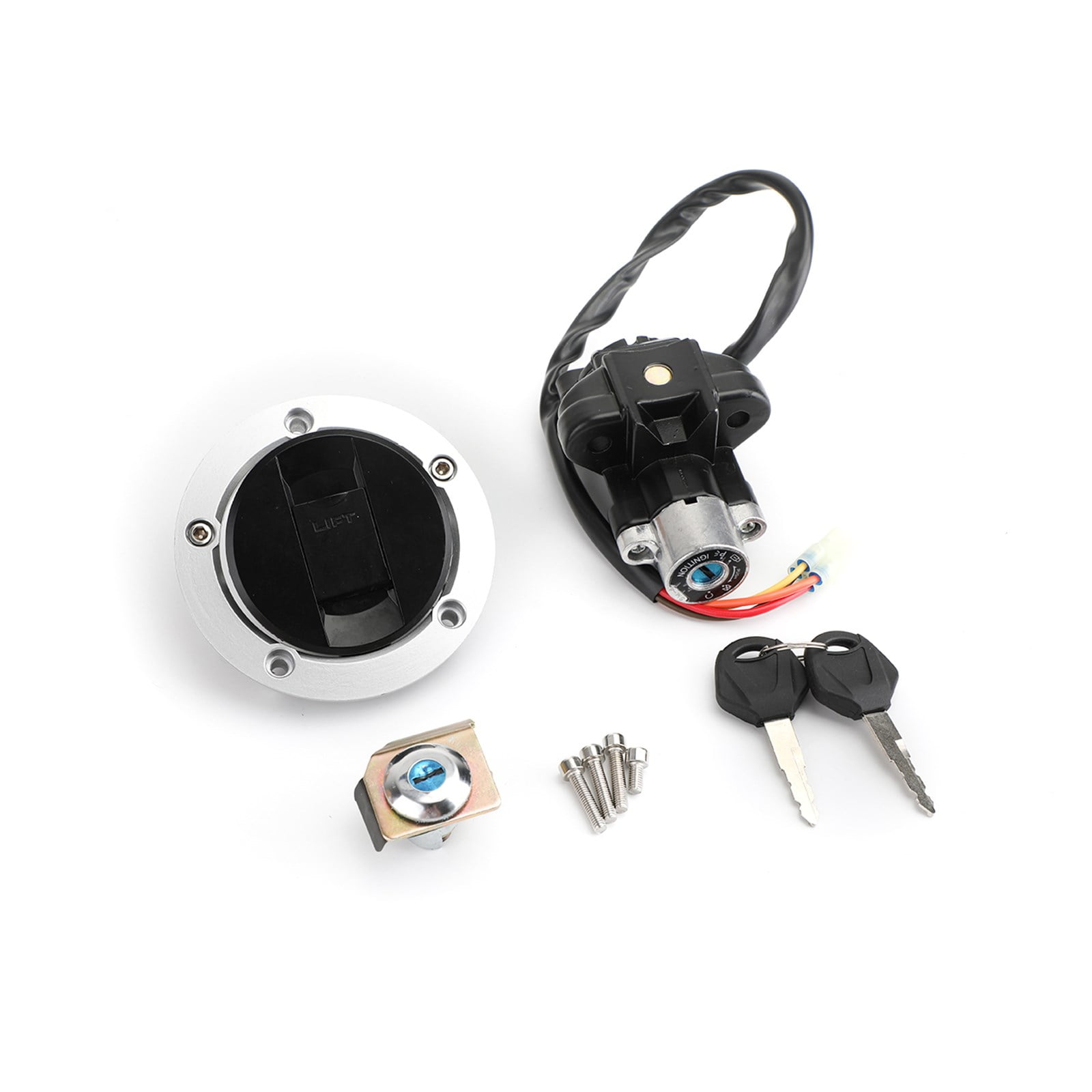 Click here for Motorgenic Ignition Switch Fuel Gas Cap Lock Keys... prices