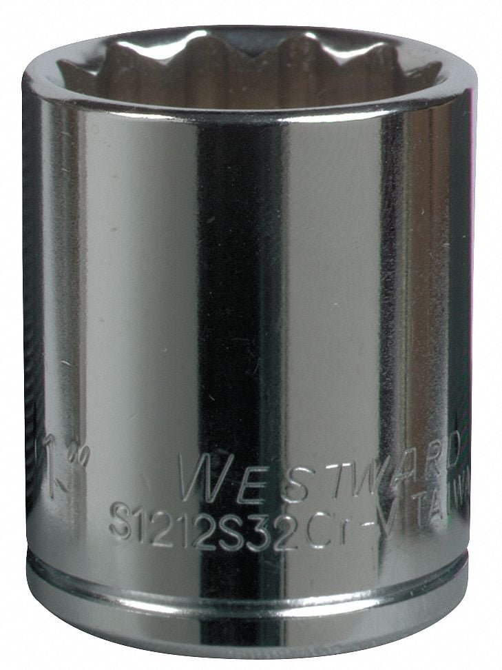 Westward Socket, Steel, Chrome, 7/8 in 5MX76 - Walmart.com