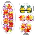 Hawaiian Lei Set – Tropical Flower Garland for Luau Party & Festival ...