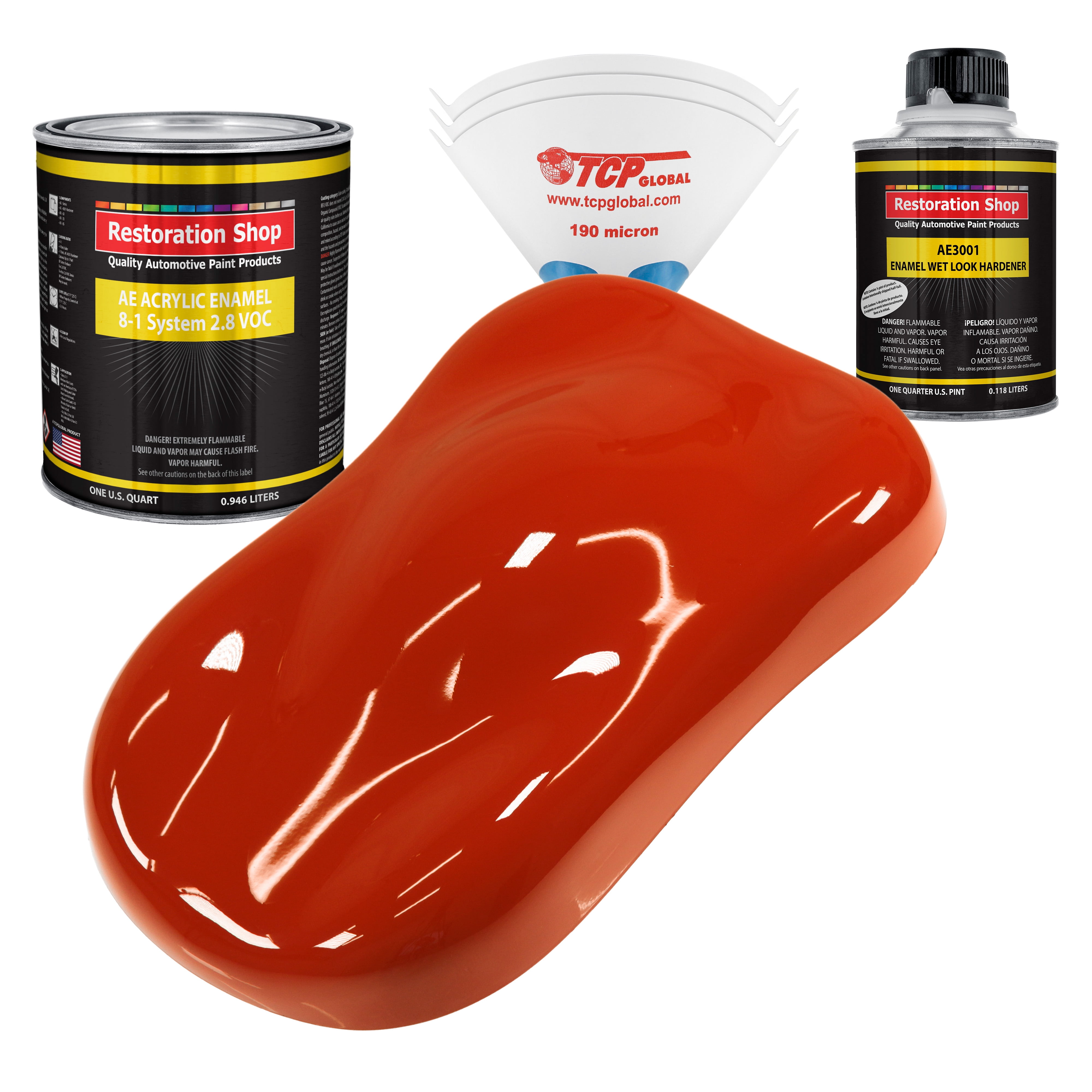 Restoration Shop - Hot Rod Red Acrylic Enamel Auto Paint - Complete ...