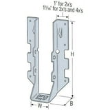SIMPSON STRONG TIE LUS28-2Z DBL 2x8 Joist Hanger - Walmart.com