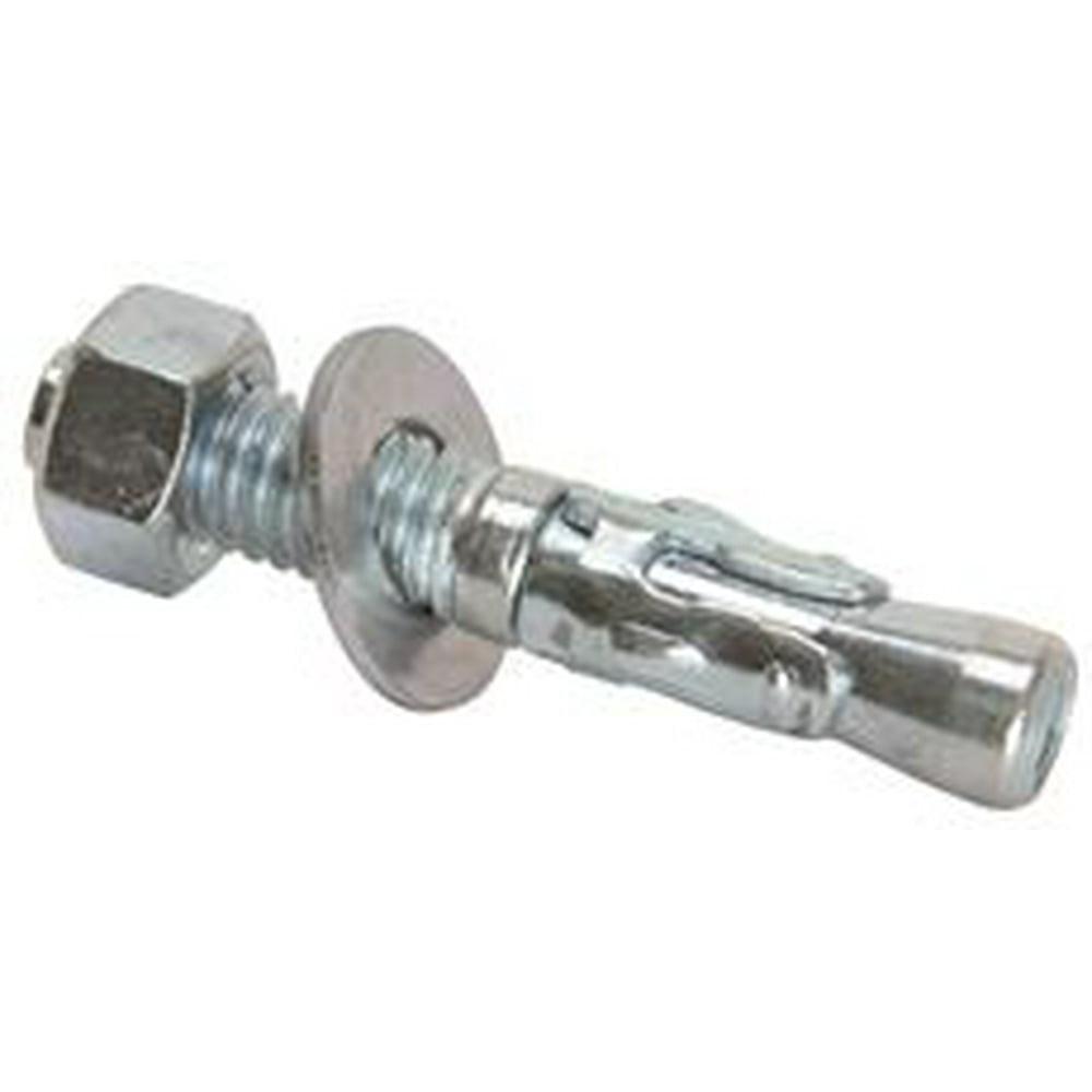 Wedge Anchors 1/4 In. X 1-3/4 In., 100 Per Pack - Walmart.com - Walmart.com