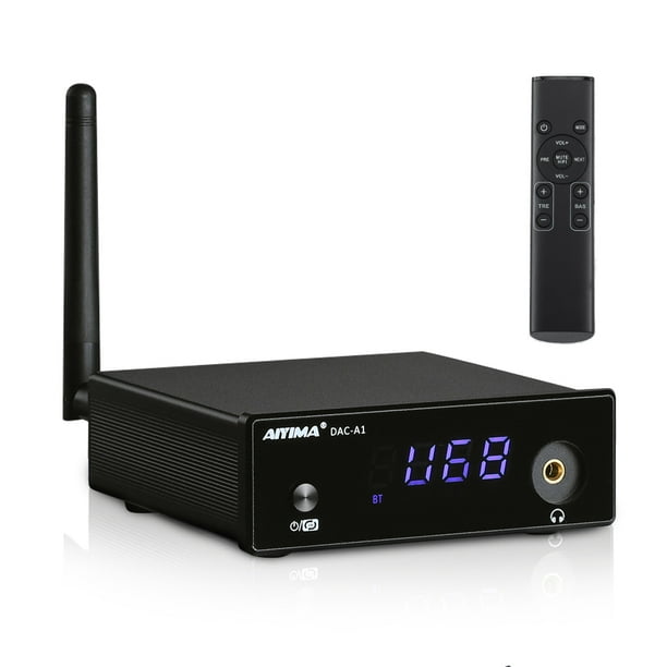AIYIMA Mini Headphone Amplifier ES9018Q2M Bluetooth 5.0 Decoder Coaxial ...