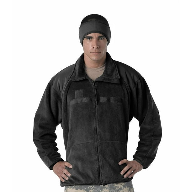 Rothco - Rothco Generation III Level 3 ECWCS Fleece Jacket - Black, X ...