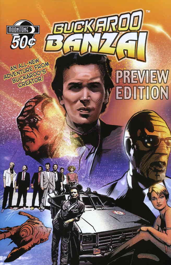 Buckaroo Banzai: Return of the Screw Preview #1 VF ; Moonstone Comic ...