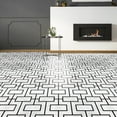 Achim Retro 12x12 Self Adhesive Vinyl Floor Tile - Affinity - 20 Tiles ...