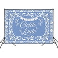 Blue Cie-lito Lindo Backdrop Mexican Cielito Lindo Baby Shower ...