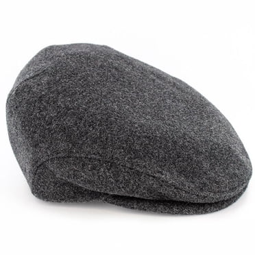 Men's Traditional Irish Wool Kerry Flat Cap, Brown 3351, Size XX-Large ...