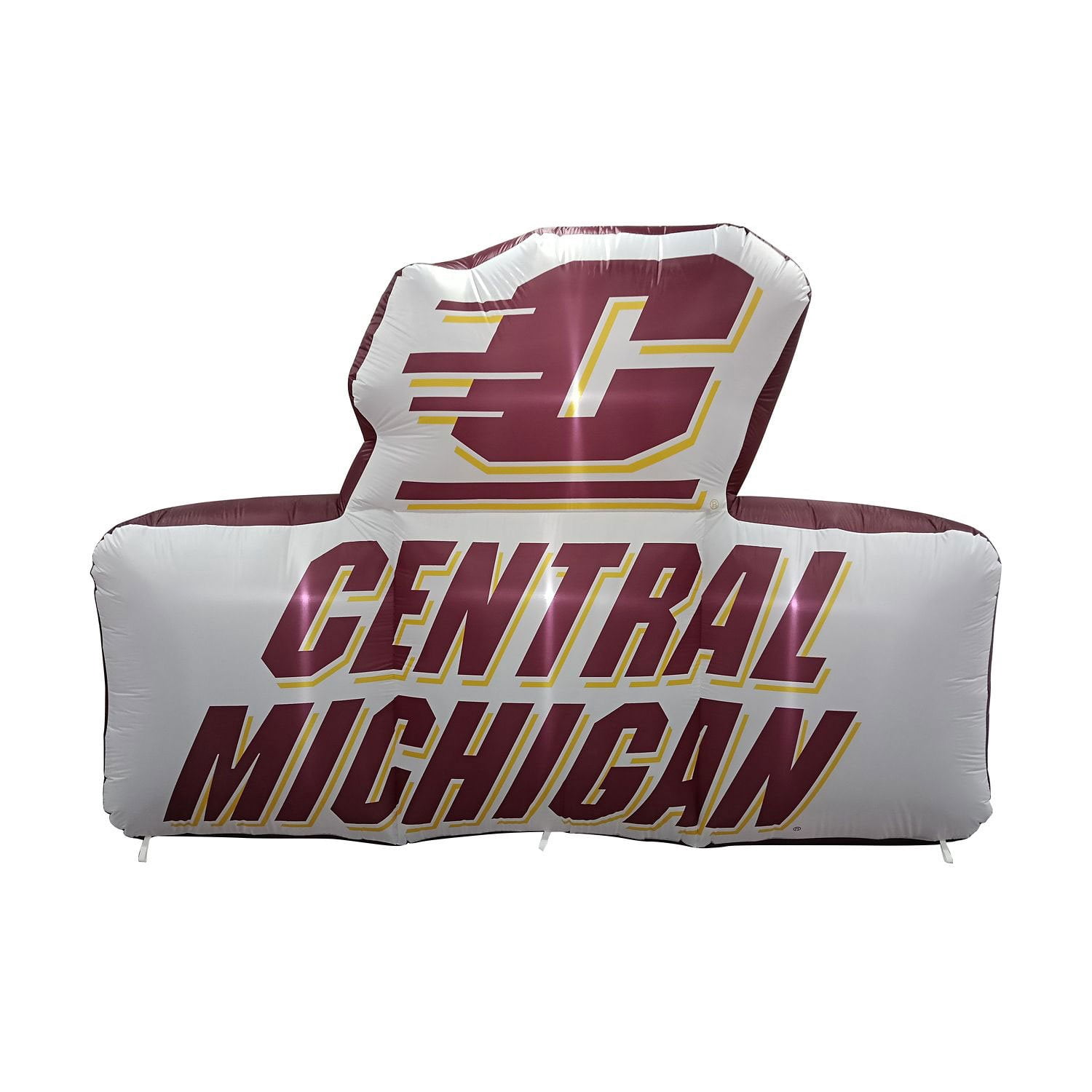 Logo Brands Central Michigan Chippewas Pre-Lit 7’x10’ Team Inflatable ...