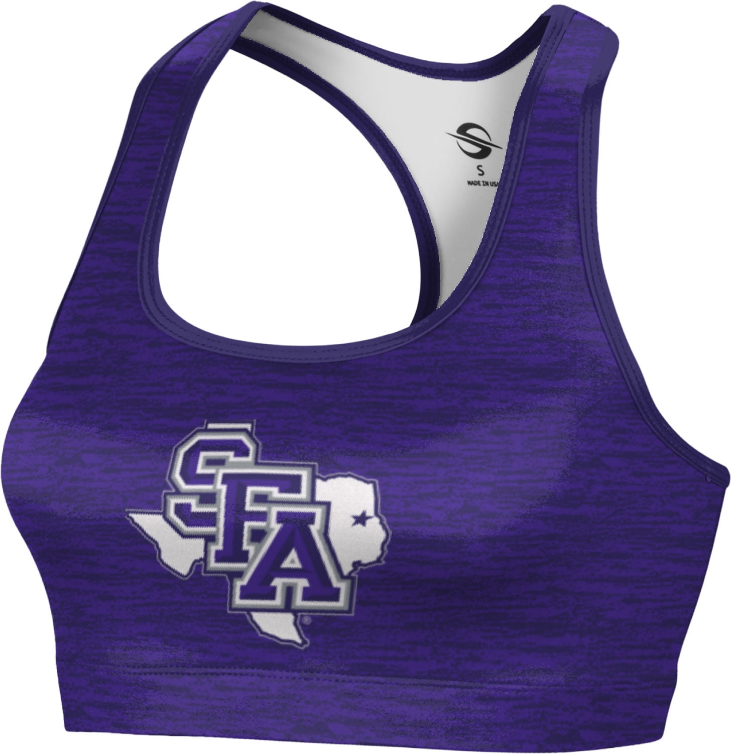 Women's Stephen F. Austin State University Brushed Sports Bra (Apparel ...