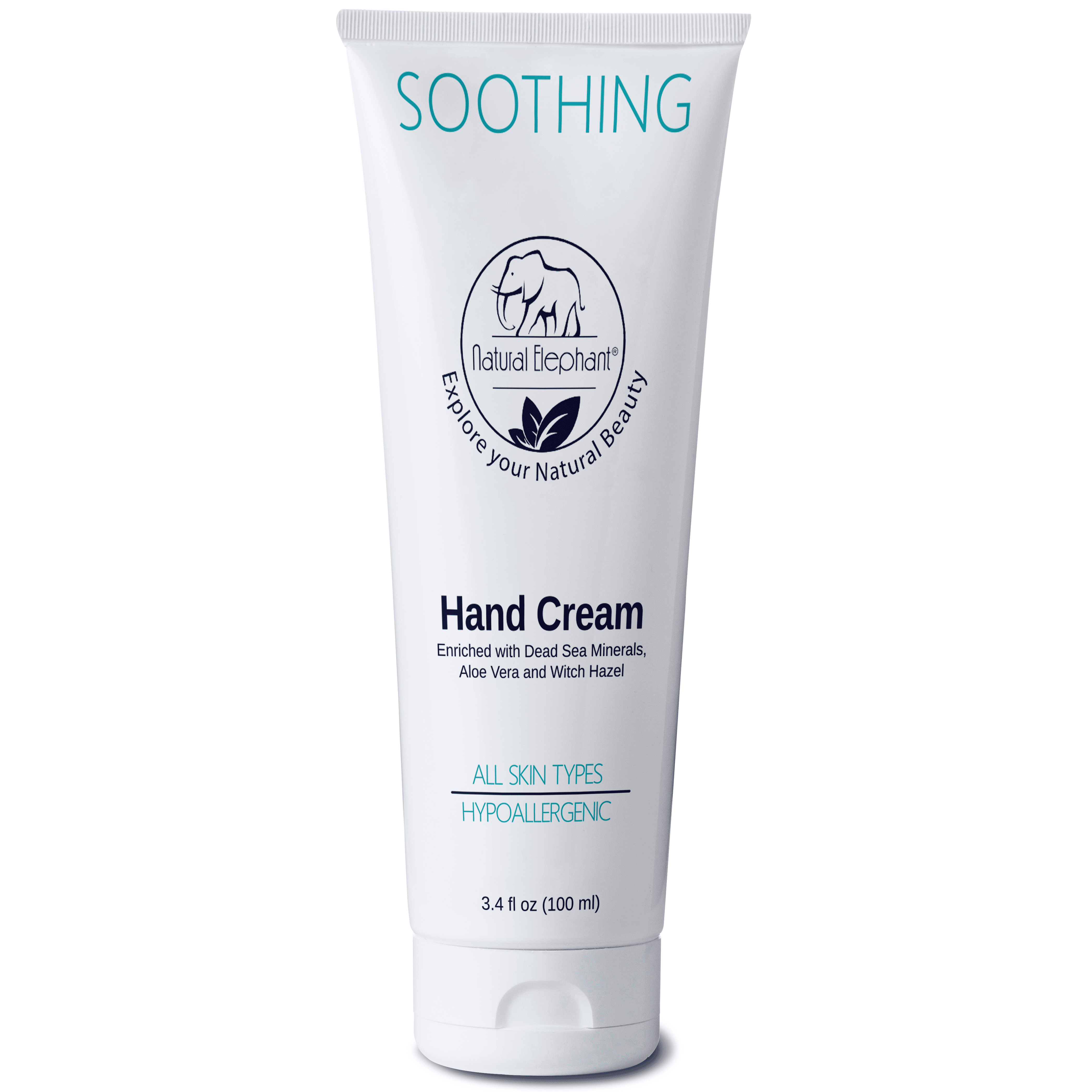 Natural Elephant Soothing Hand Cream with Dead Sea Minerals 3.4 fl oz ...