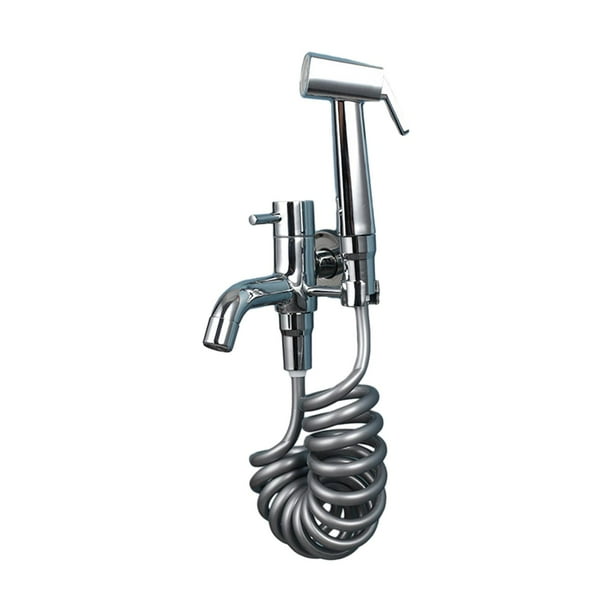 Lipstore Mop Sink Faucet with Side Sprayer Commercial Faucet ...