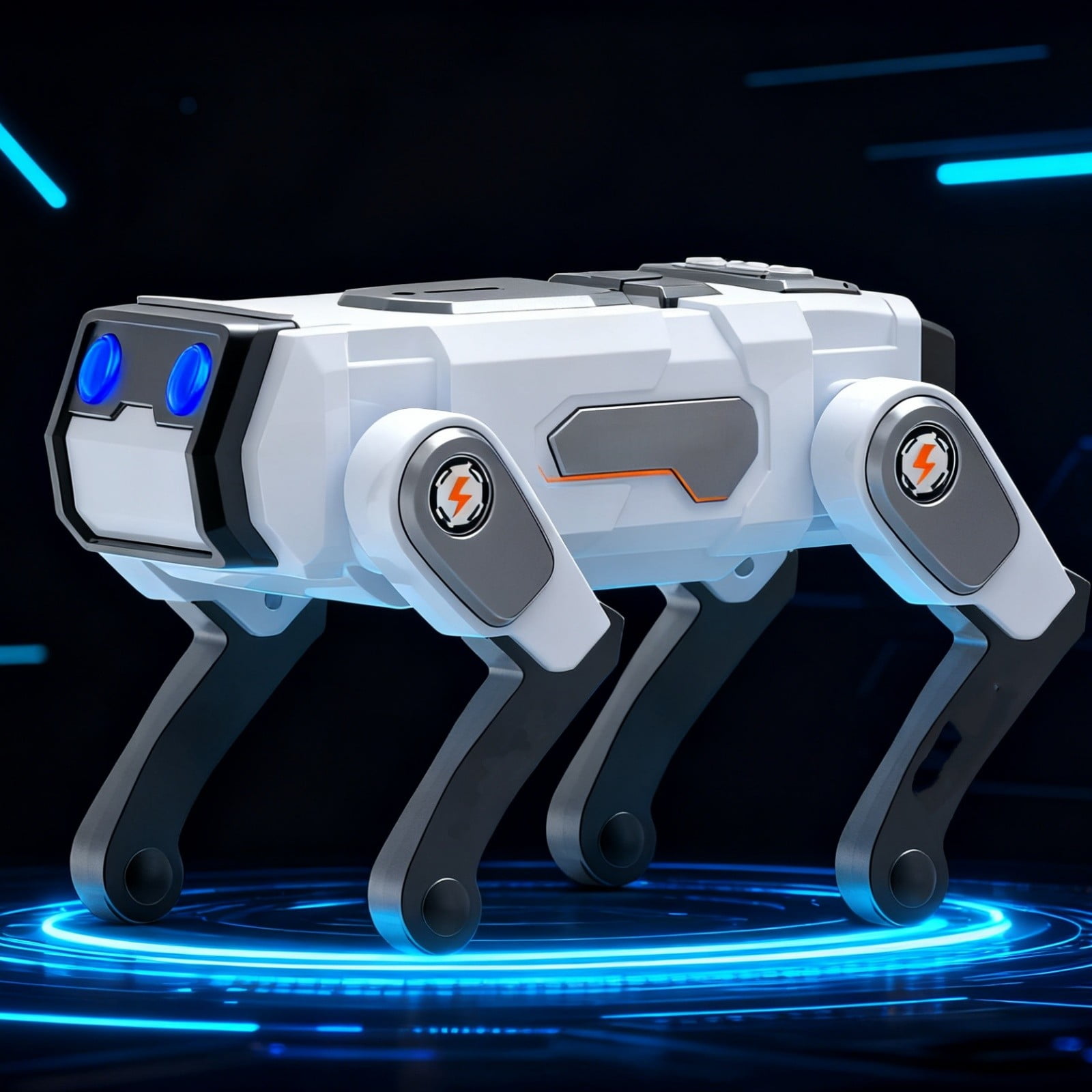 Liujinggg Interactive Smart Puppy Robot Toy With Remote Control Voice Mimicry Storytelling And Dancing Functions For Educational Kids Play