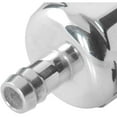 JEGS 15043 Compact Billet Aluminum In-Line Fuel Filter 3/8 in. Male ...