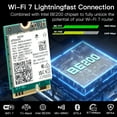 Upgrade to the High-Speed WiFi 7 for BE200 Network Card with Bluetooth ...