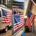 AuroraX Outdoor USA Flag Polyester Heavy Duty Flag Fade Resistant UV ...