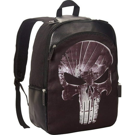 Marvel The Punisher Laptop Backpack, Black, 17x12x5 Inches - Walmart.ca