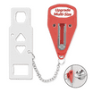 Okeba Portable Travel Door Lock: Extra Security Locker for Airbnb ...