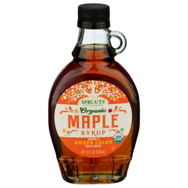 WF Organic Grade A Amber Maple Syrup, 12 Fl Oz - Walmart.com