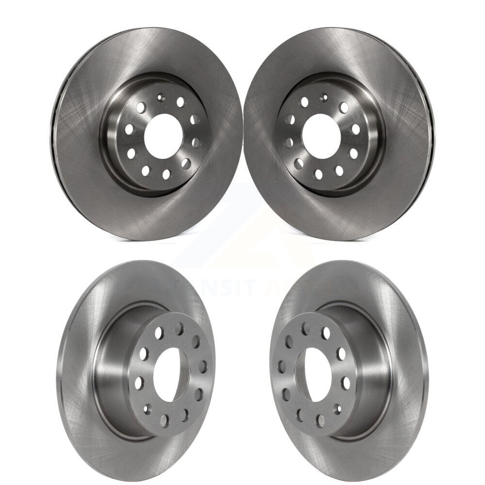 Cmx Front Rear Disc Brake Rotors Kit For Car 2022-2023 Volkswagen Taos Fwd With 312mm Diameter Rotor K8-102429 312 Mm