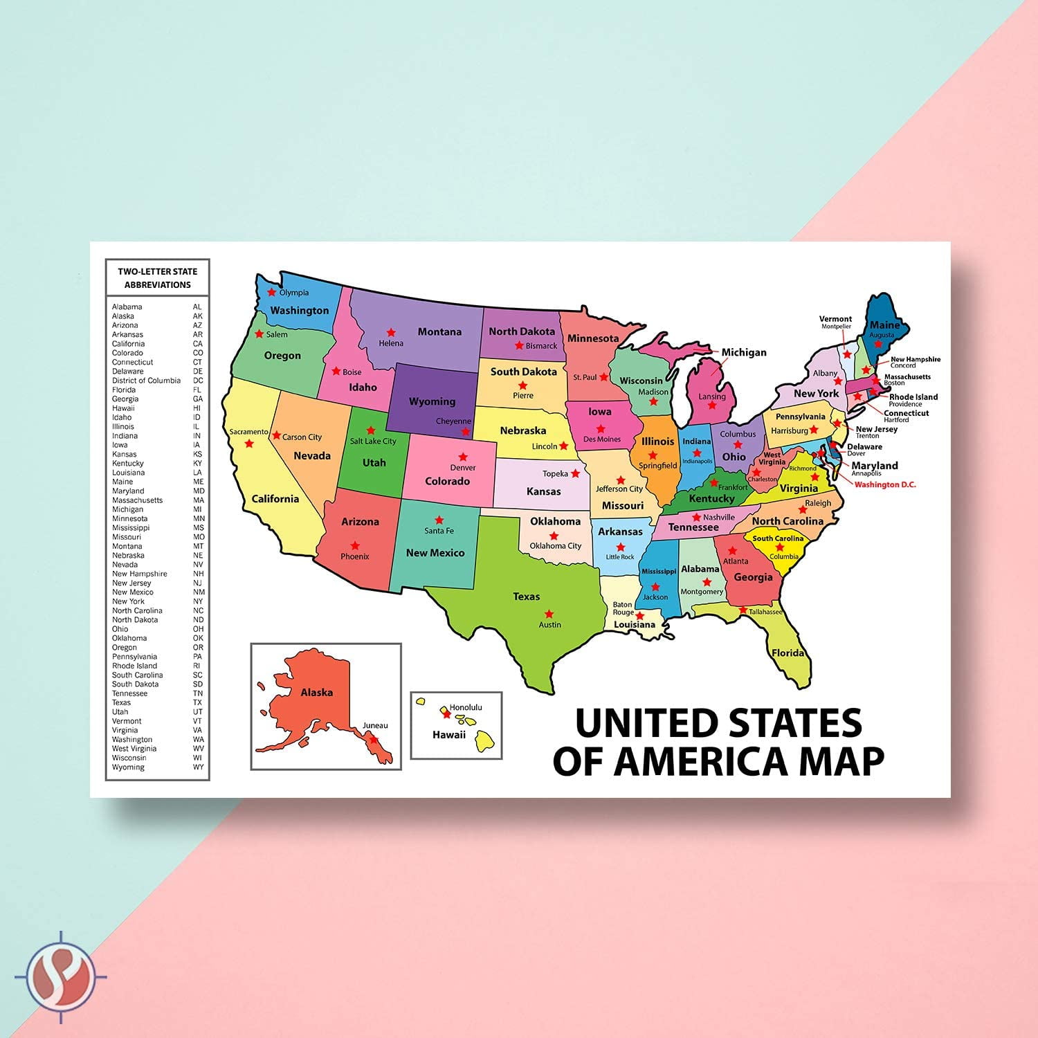 Colorado State Map For Kids