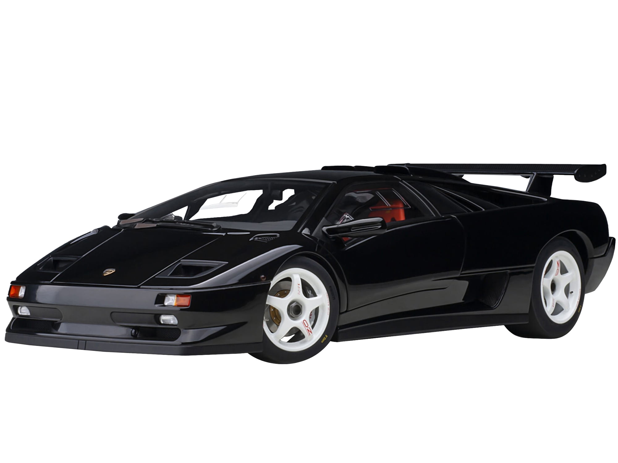 Lamborghini Diablo SV-R Deep Black 1/18 Model Car by Autoart - Walmart.com