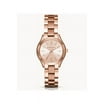 Original Michael Kors Mini Slim Runway Ladies Watch, 34mm Rose Dial ...