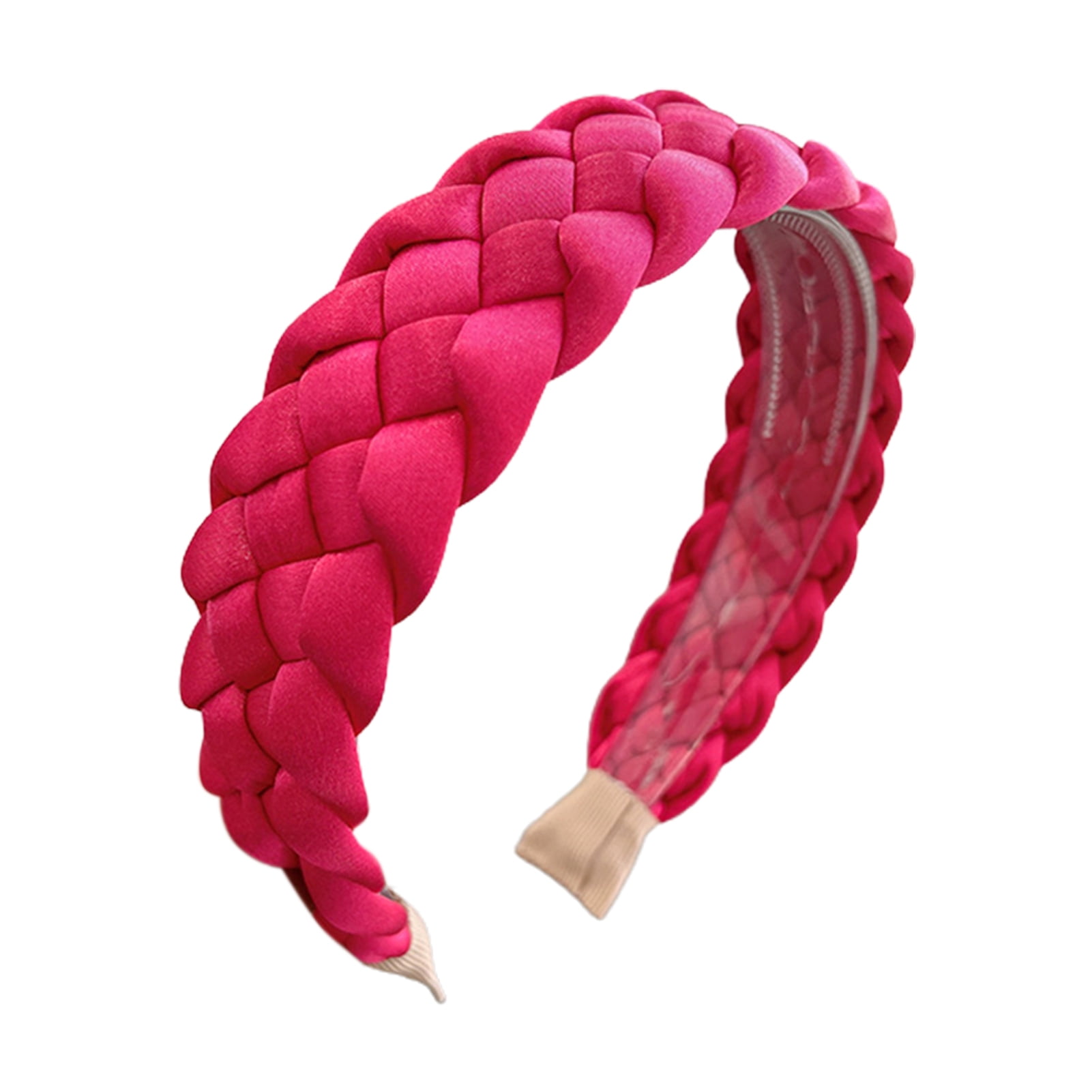 HEVIRGO Decorative Hair Band Teethed Plastic Braid Design Women ...